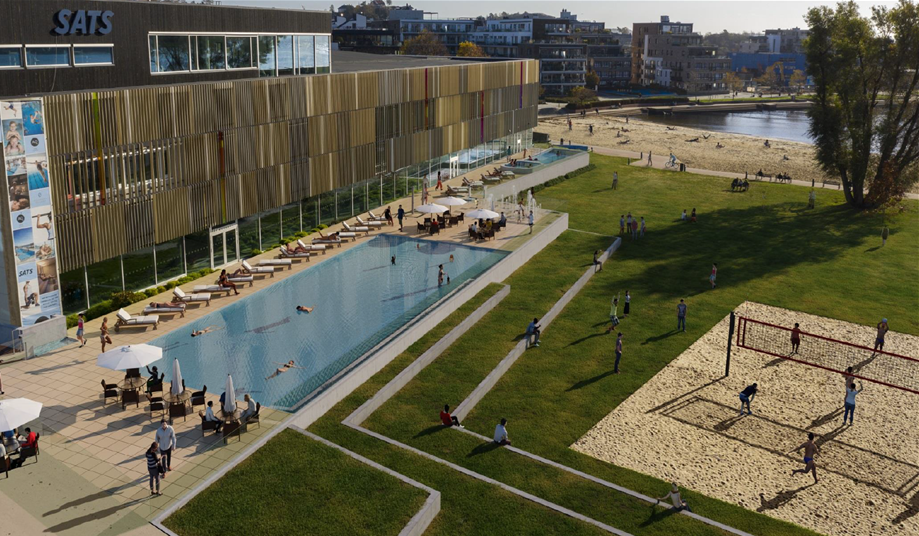 Kristiansand kommune - Oppgradering av parken ved Bystranda