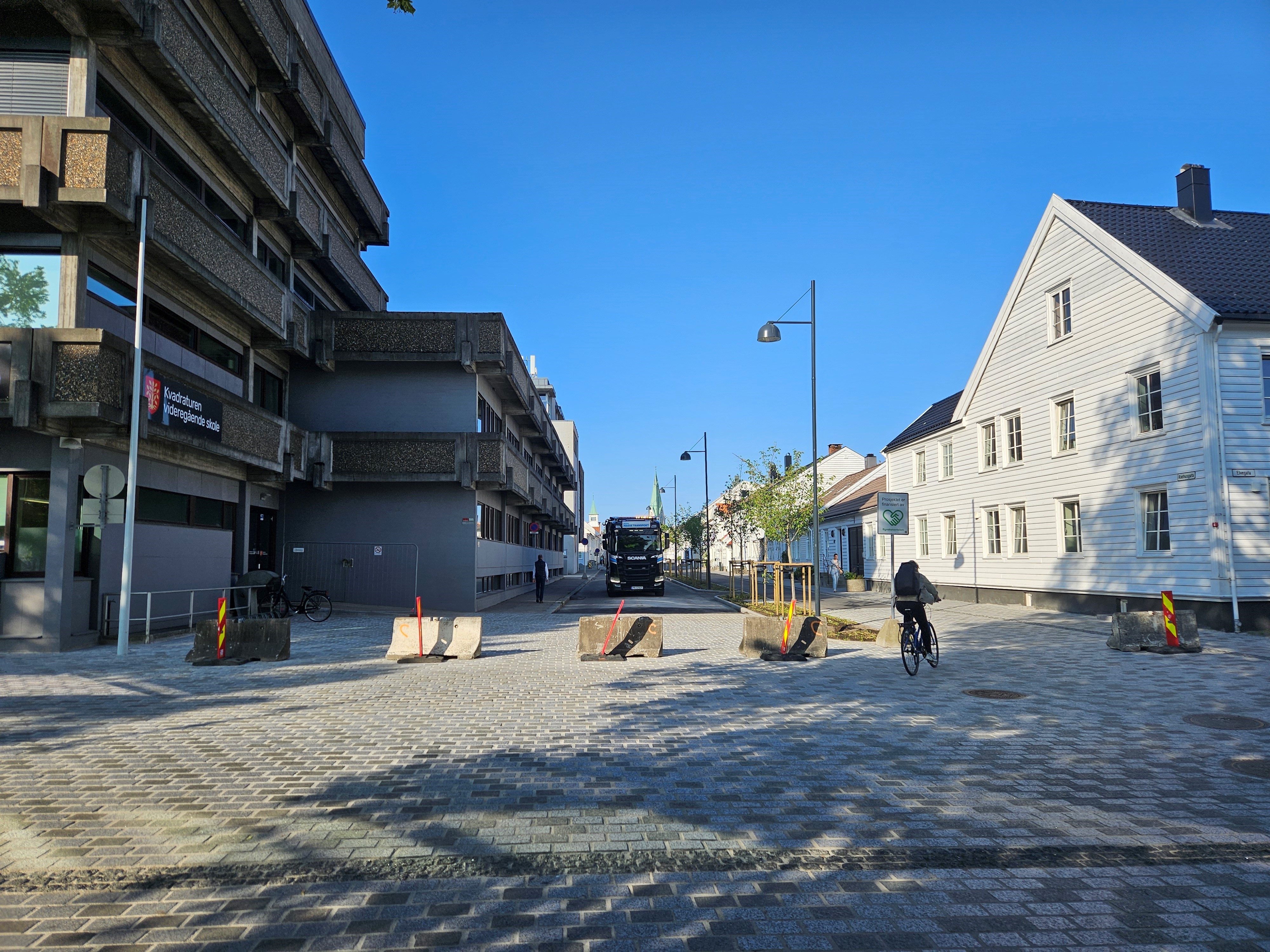 Kristiansand kommune - Nytt syklemønster i Rådhusgata